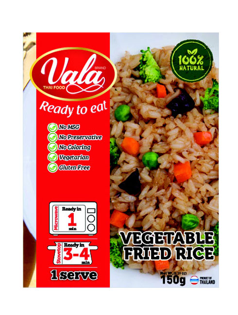 VEGETABLE FRIED RICE - Vala Thai Food
